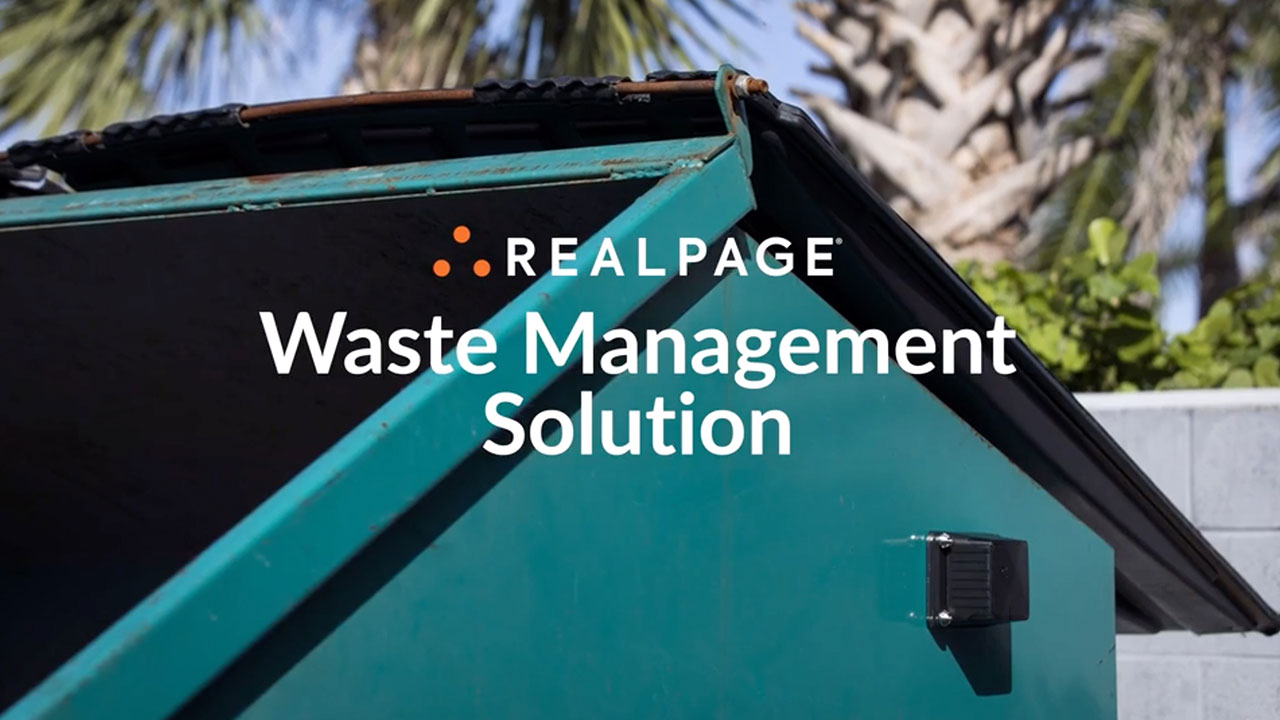Multifamily Smart Waste Management Solution | RealPage
